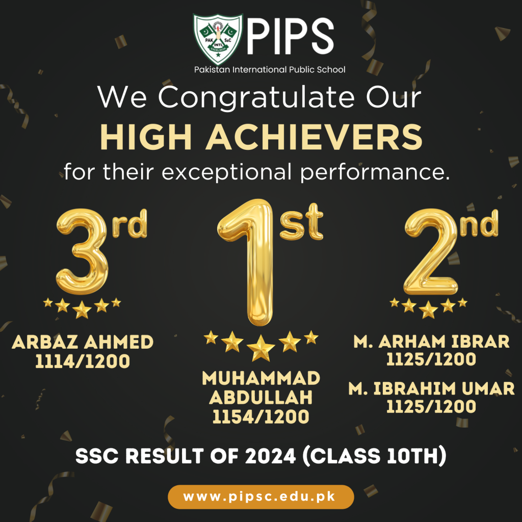 SSC Results 2024 | PIPS BOYS – Celebrating Success